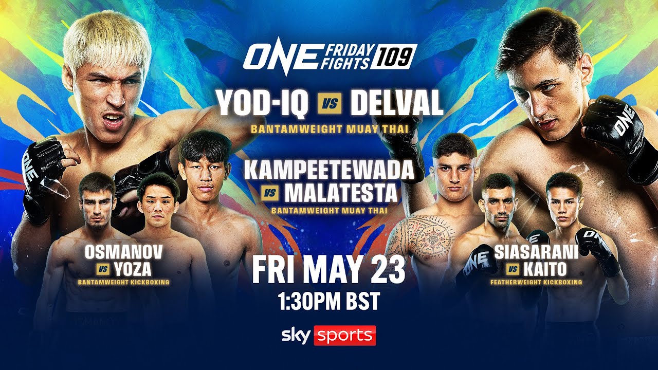 ONE Friday Fights 109 Yod-IQ vs Delval 2025-05-23 result - TheSportsDB.com
